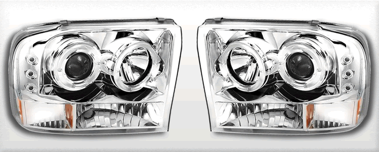 Headlights Ford Excursion 2000-2004