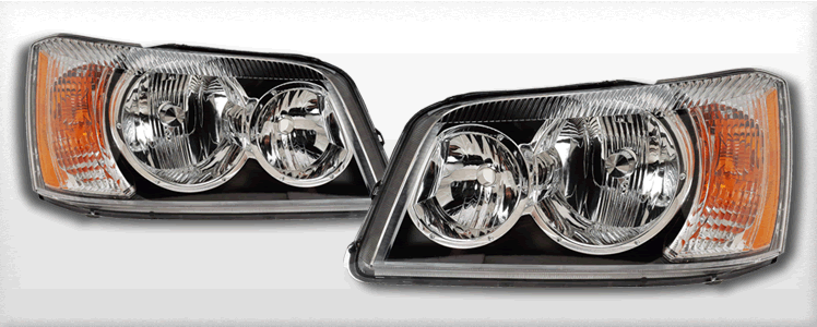 Headlights Toyota Highlander 2001-2003